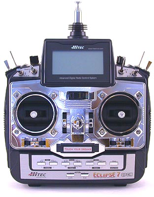 HiTec Eclipse 7 Channel RC QPCM Tx and Rx