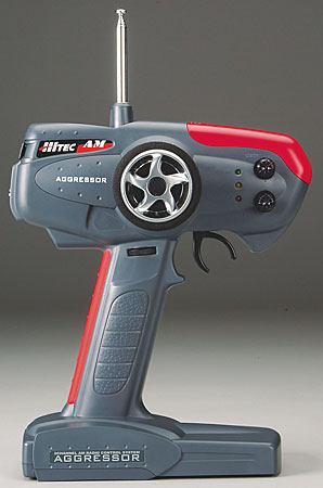 HiTec Aggressor 2-Ch AM 75MHz with Rx and servo