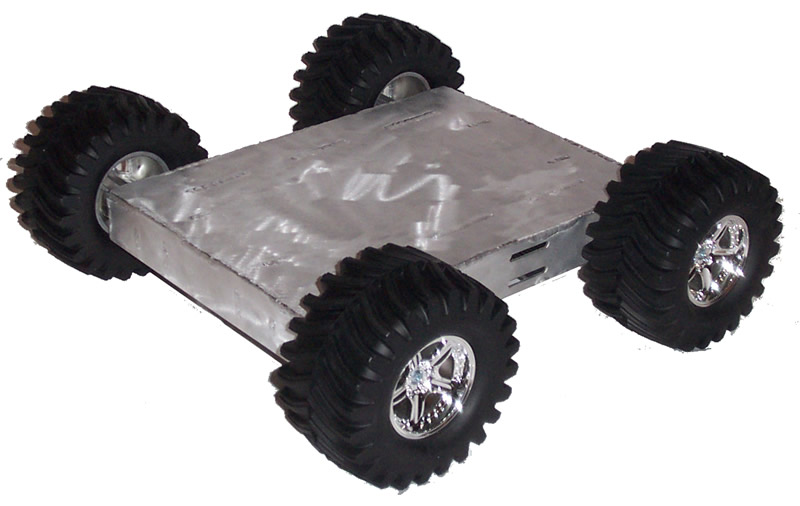 Heavy Duty 4WD RC All Terrain Robot Kit
