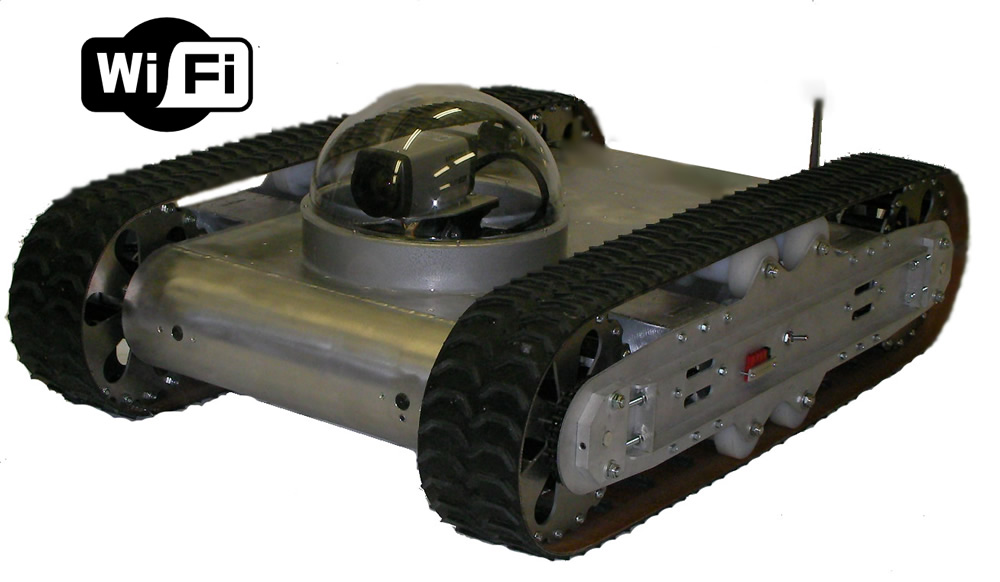 HD2 Robot with WiFi Control and 27x PTZ Dome Camera