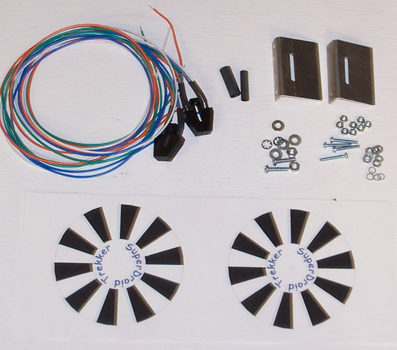Trekker Wheel Encoder Package (4 Sensors)