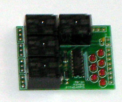 7 Chan High Cur TTL Driver with 4 Power 5V Relays