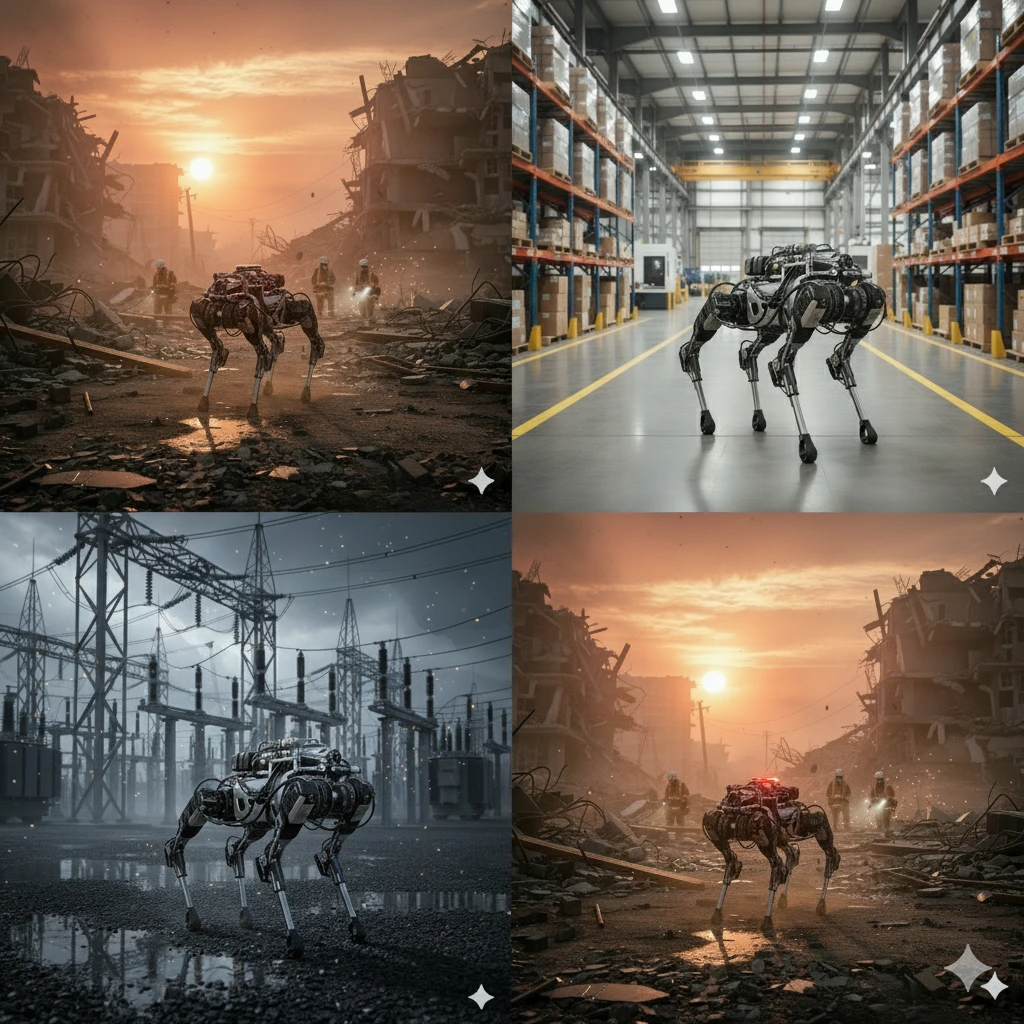 Lynx Quadruped Robot | SuperDroid Robots