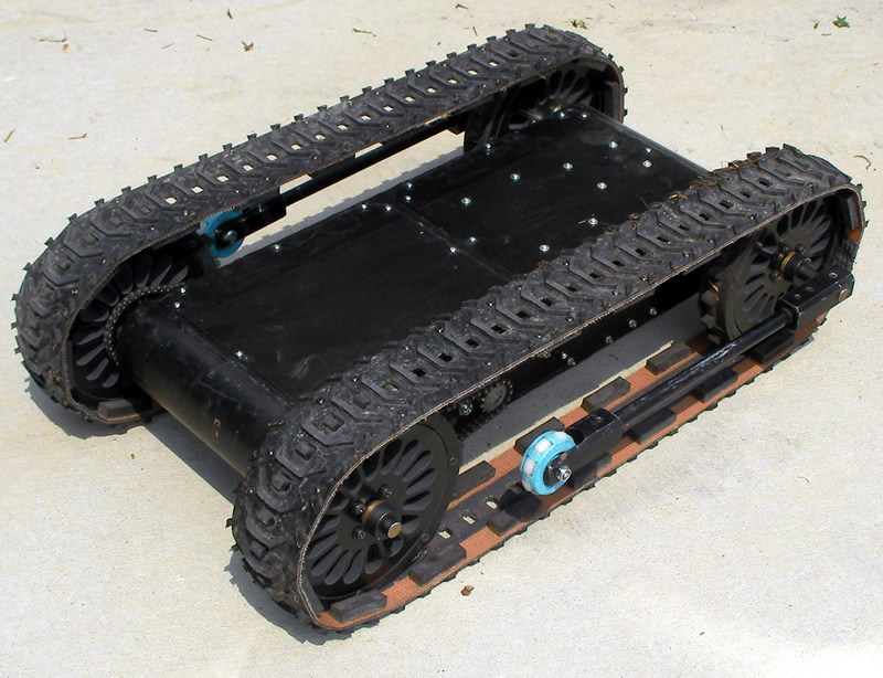 LT-F Tracked Robot with Flipper-Stabilizer Arm Kit