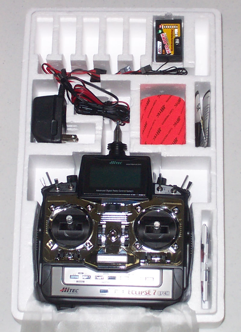 HiTec Eclipse 7 Channel RC QPCM Tx and Rx