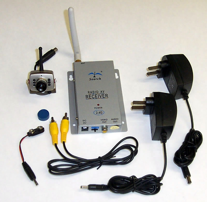 2.4 GHz 200mW Wireless Camera