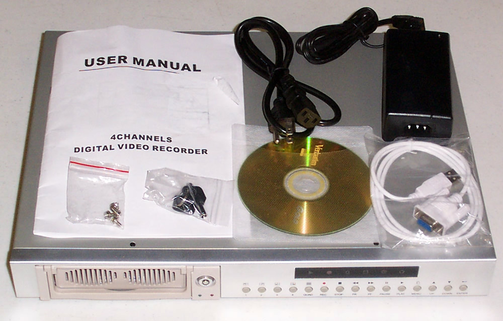 Standalone 4 Channel DVR System