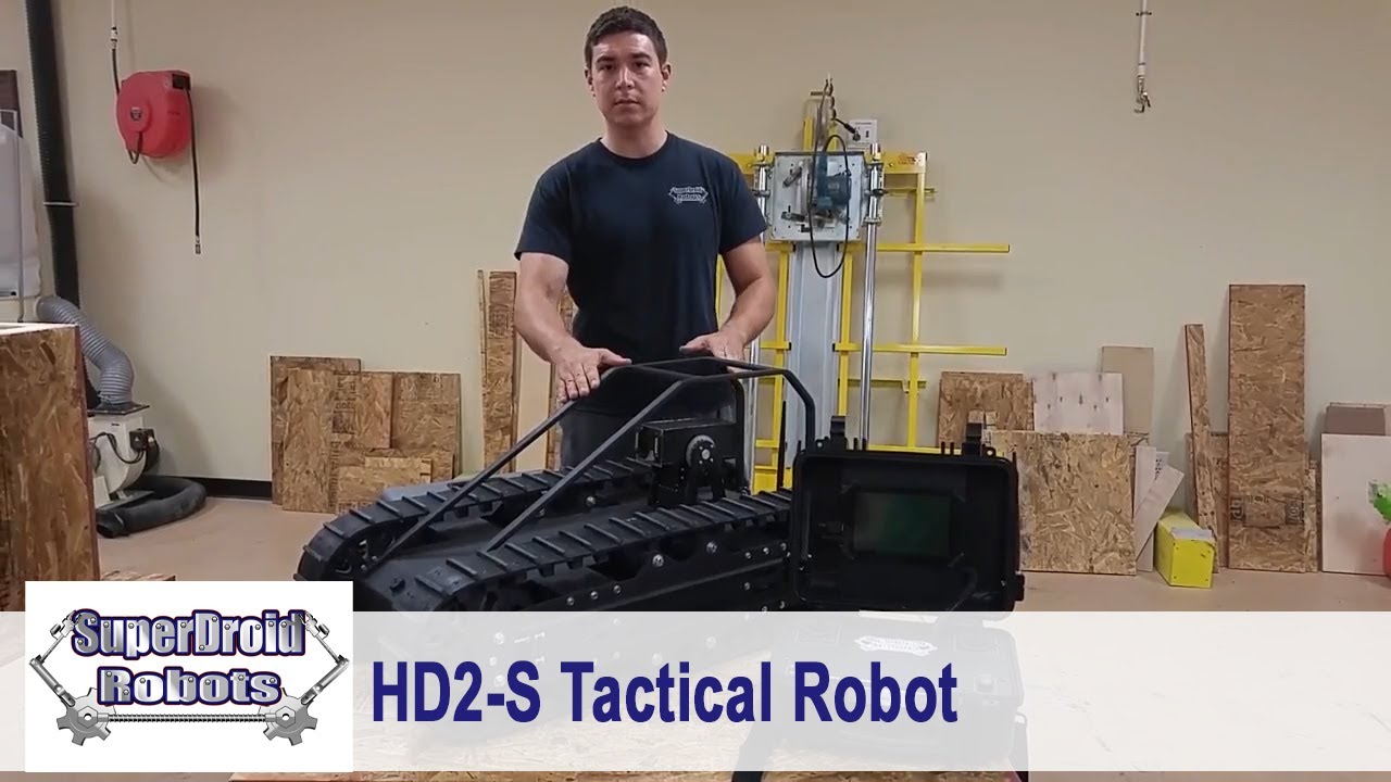 HD2-S Doberman - Heavy-duty Support Robot by SuperDroid Robots
